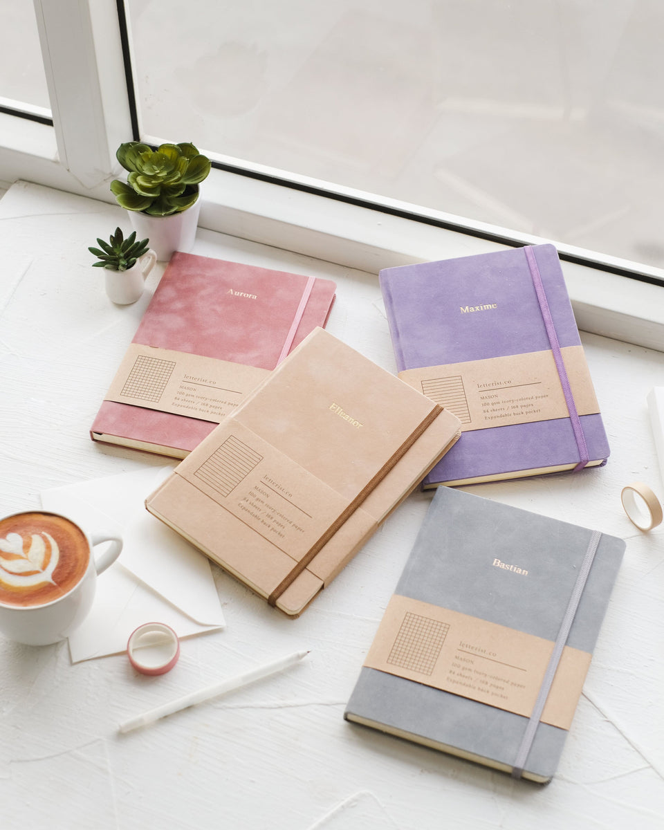 Mason Suede Notebook – Letterist