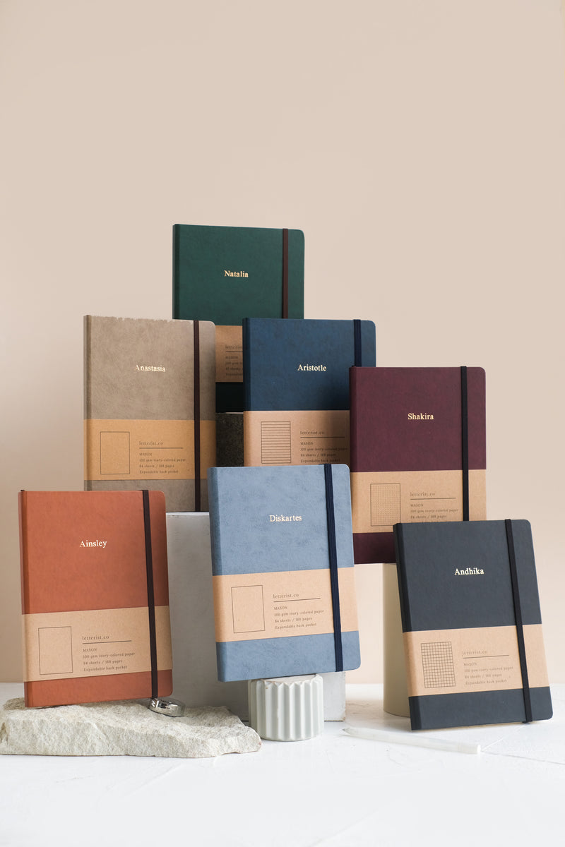 Mason Leather Notebook – Letterist